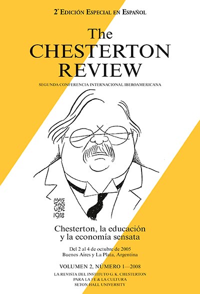 The Chesterton Review en Español / 2 - Ediciones Encuentro México